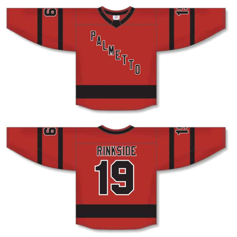 PALMETTO HIGH RED GAME JERSEY - Rinkside Tampa