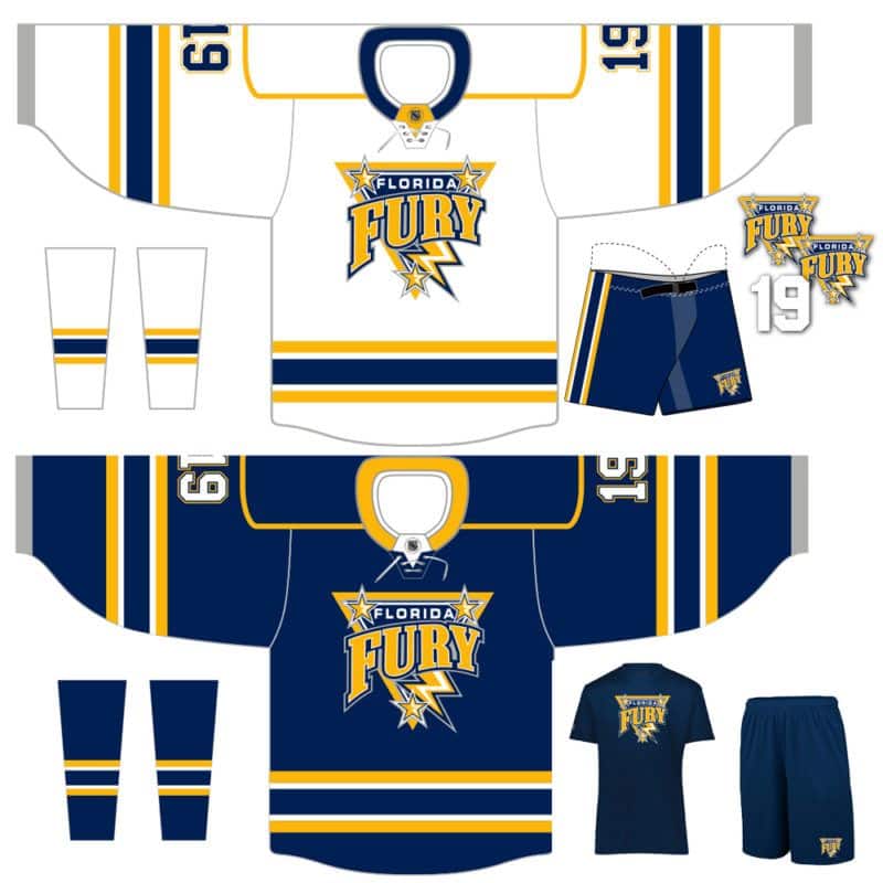 Florida Fury Products - Rinkside Tampa