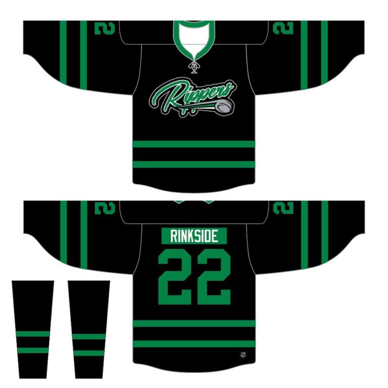 RIPPERS SUBLIMATED JERSEY AND SOCKS - Rinkside Tampa