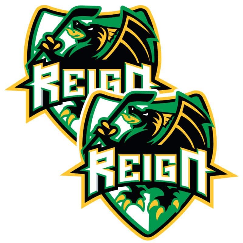 REIGN HELMET DECAL - Rinkside Tampa